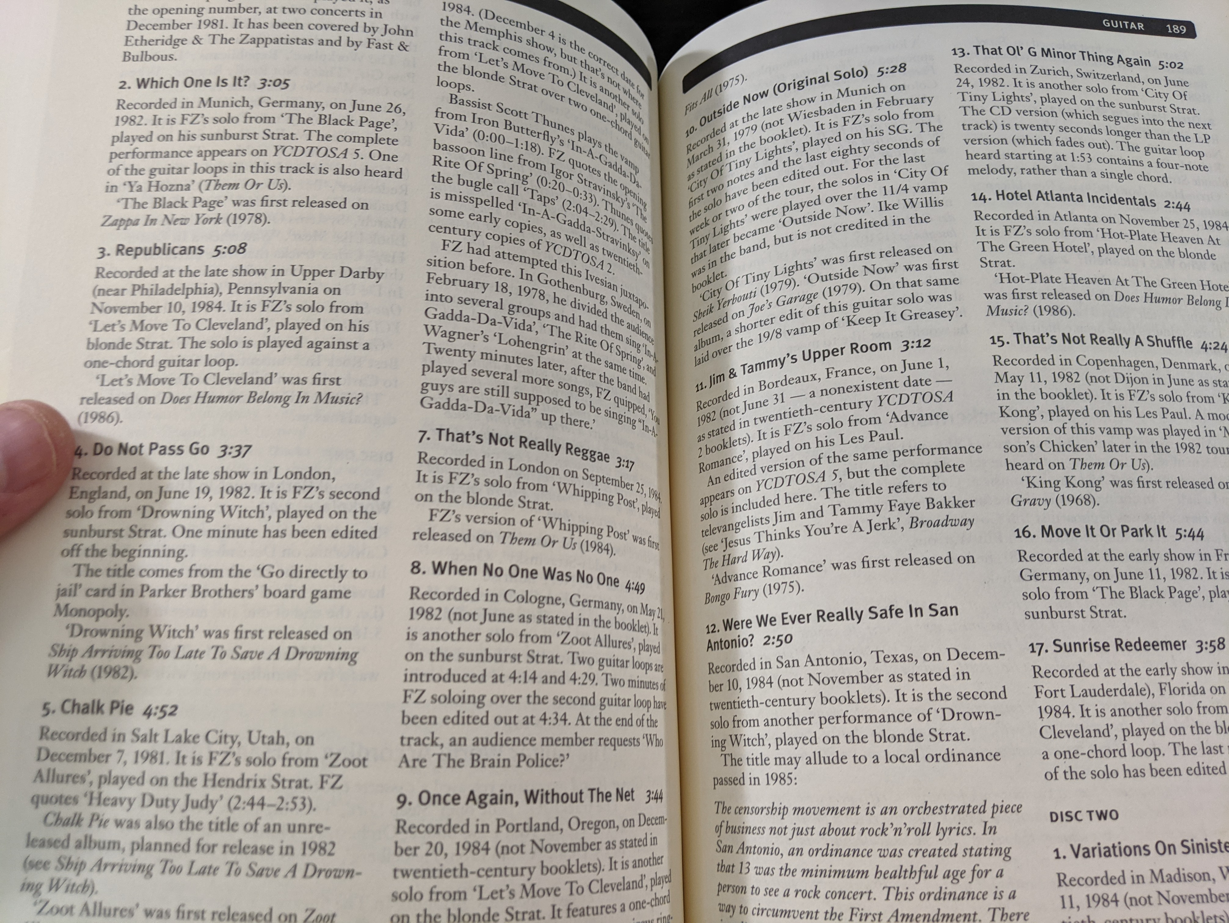 I Wore Out My Wiki… Bought The Big Note – The Aural Retentive