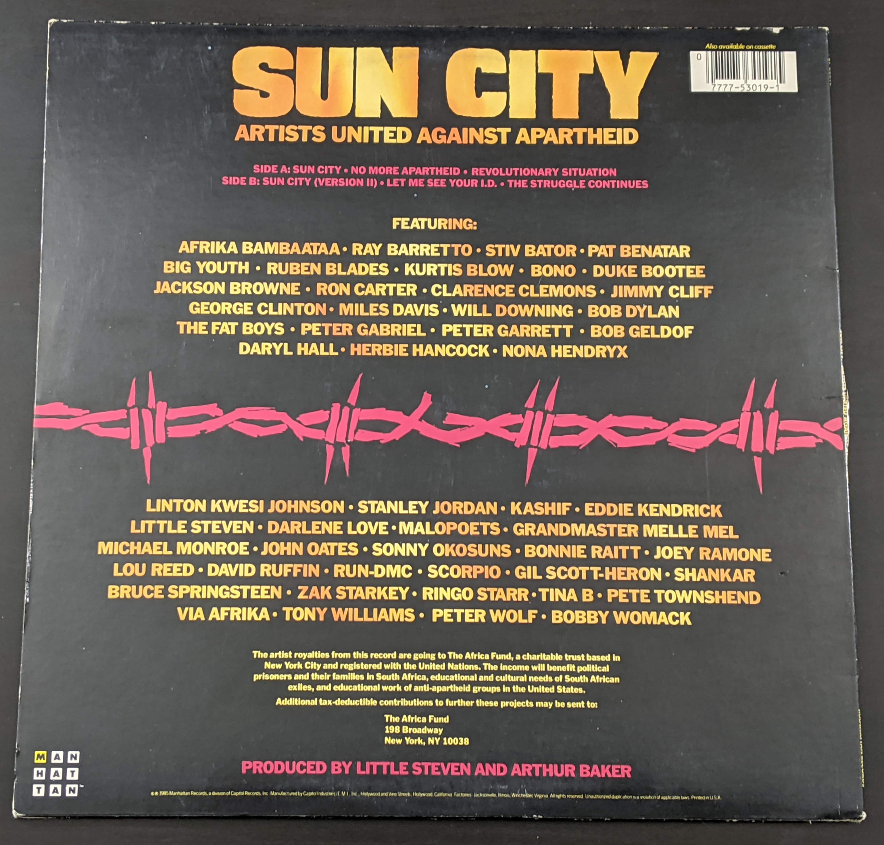 Revisiting The Sun City Album – 1985 – The Aural Retentive